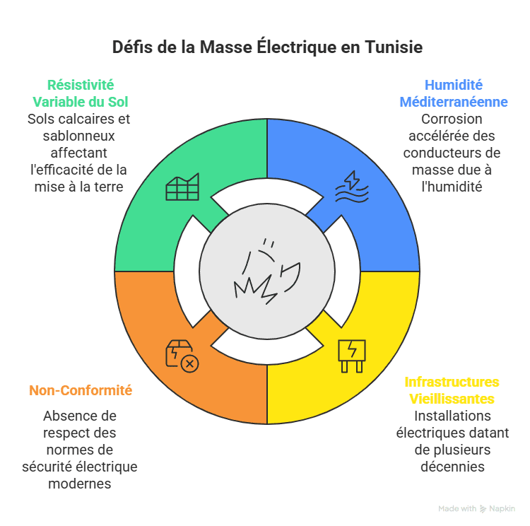 Problèmes de masse électrique en Tunisie : diagnostic et solutions